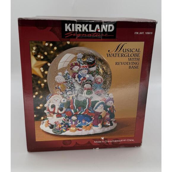 Other | Kirkland Signature Musical Snow Globe W Revolving Base | Poshmark
